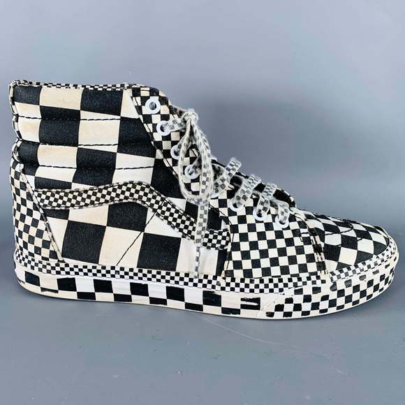 Vans | Shoes | Vans All Over Checkerboard Black White Checkered Canvas ...